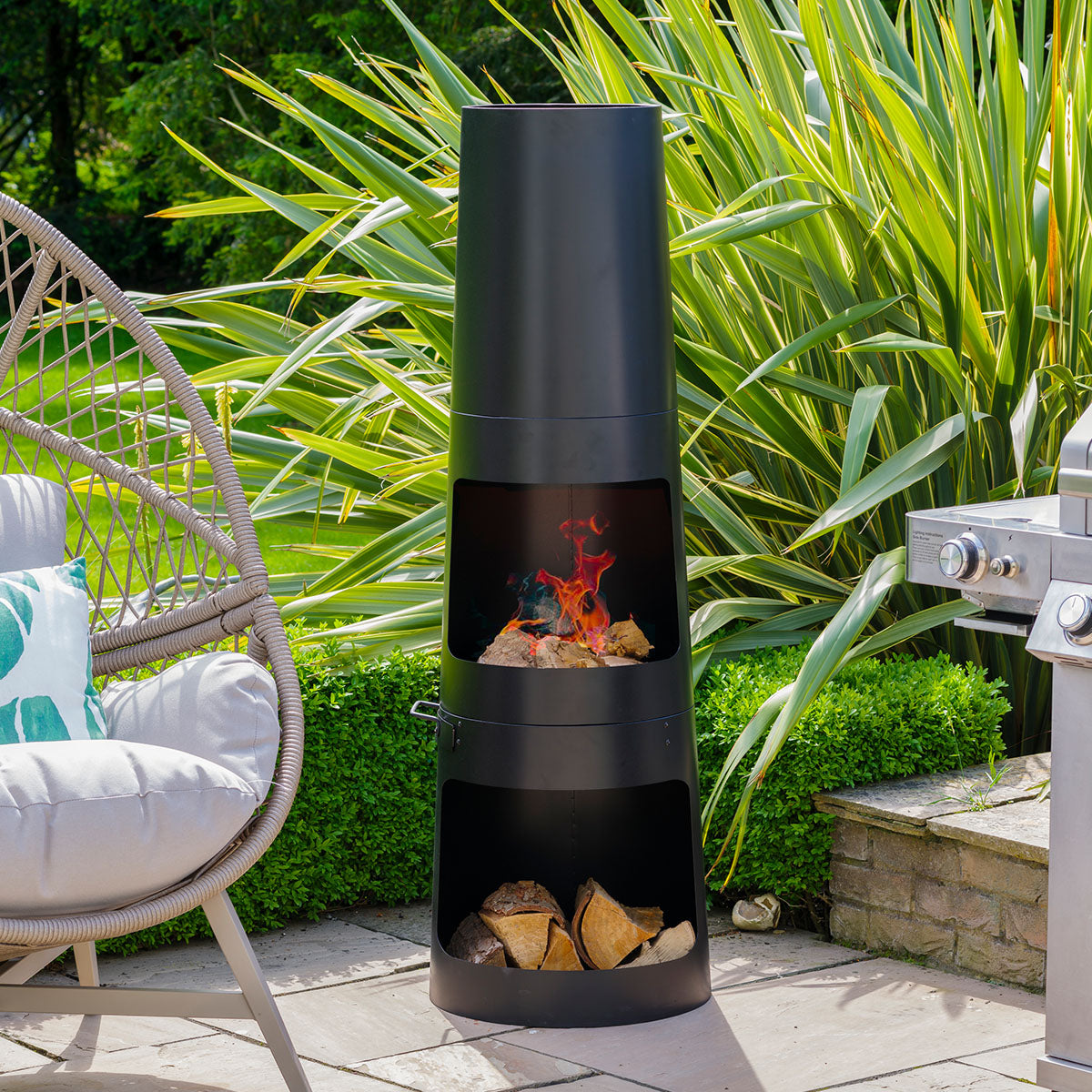 Primo Wood Chiminea – GRILLSTREAM