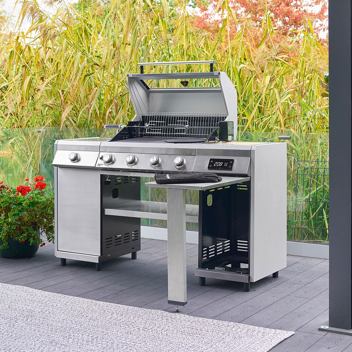 Island 4 Burner Barbecue – GRILLSTREAM